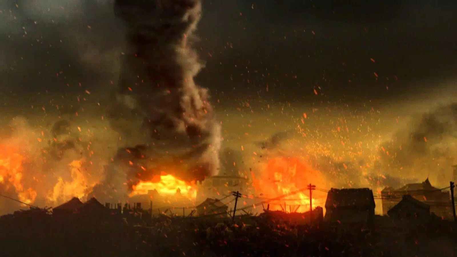 Real Fire Tornado Wallpaper