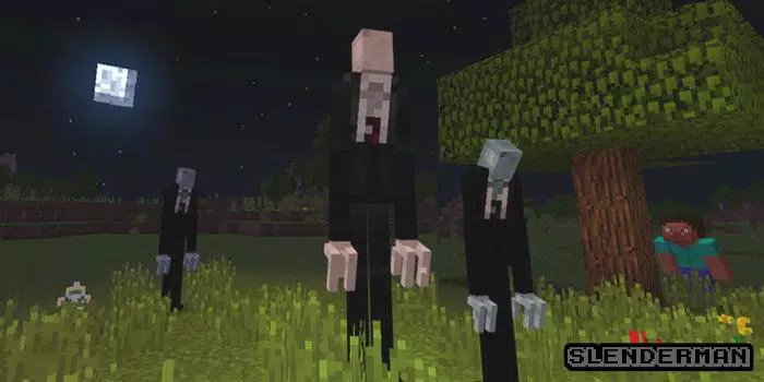 Slenderman In Minecraft Xbox