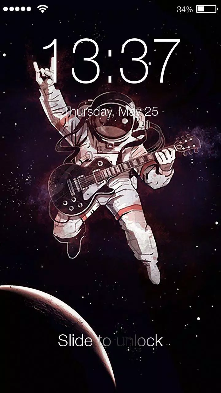 Awesome Lock Screen Astronaut