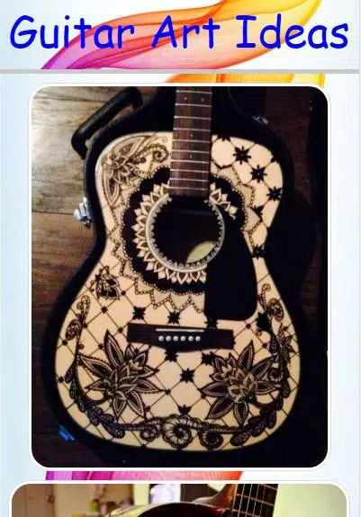 Acoustic Guitar Paint Designs