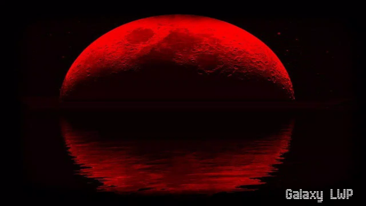 Blood Red Moon Wallpaper