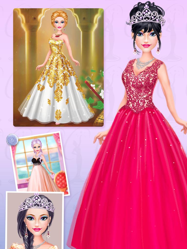 ดาวน์โหลด Princess Beauty Salon Girl Games Apk สำหรับ Android