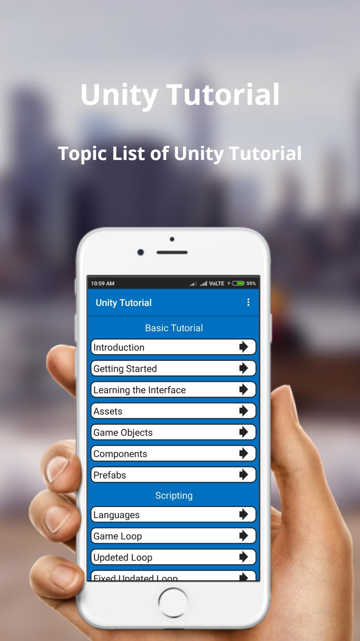 Descargar Unity Tutorial APK Última Versión 1.0 para Android Descargar Unity Tutorial APK Última Versión 1.0 para Android