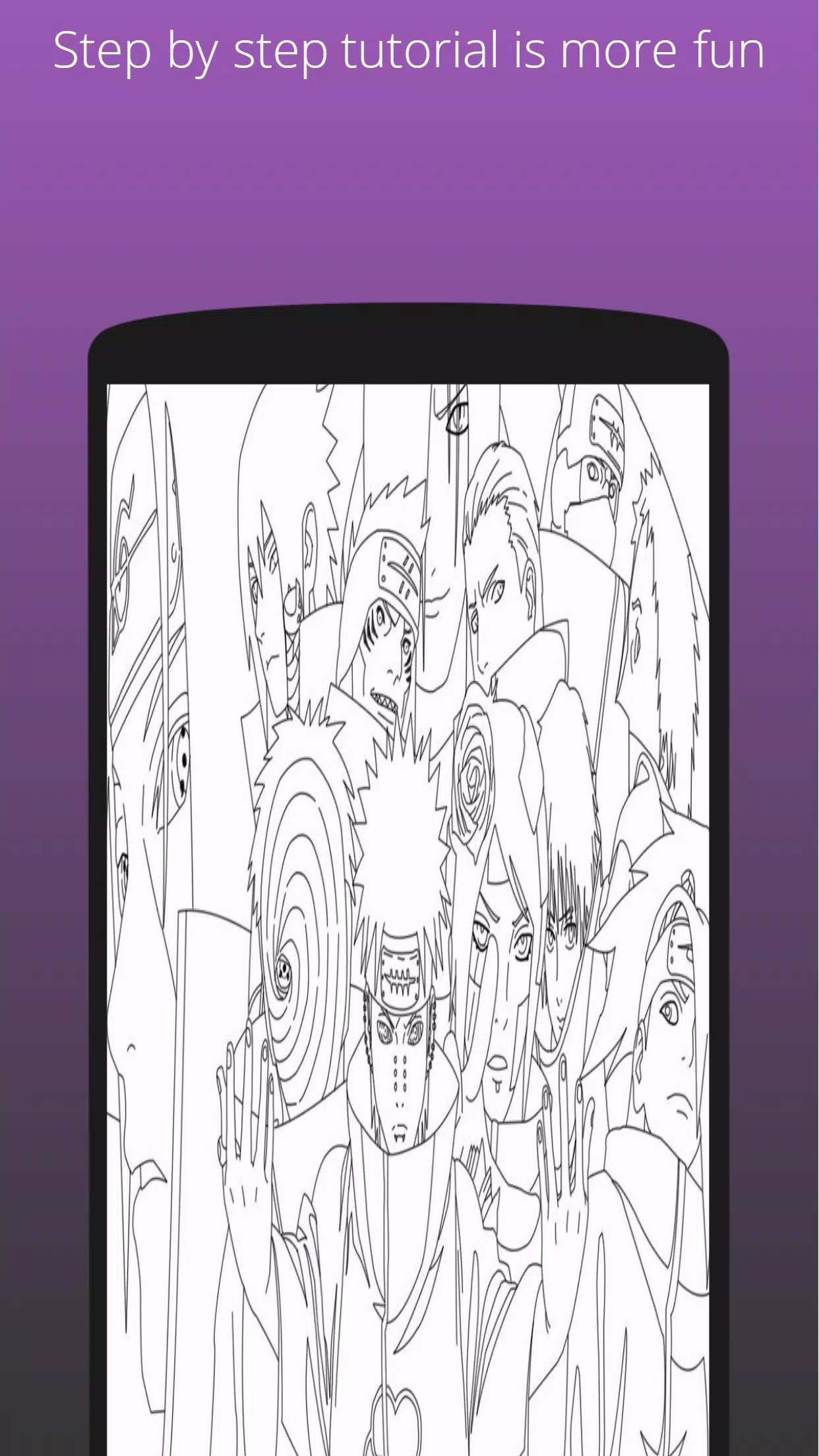 Akatsuki Members Drawing