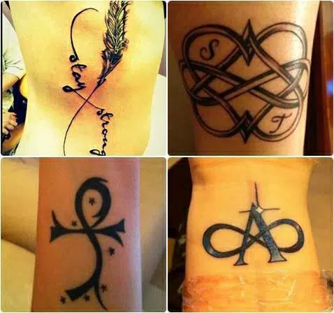 Stay Strong Infinity Tattoos