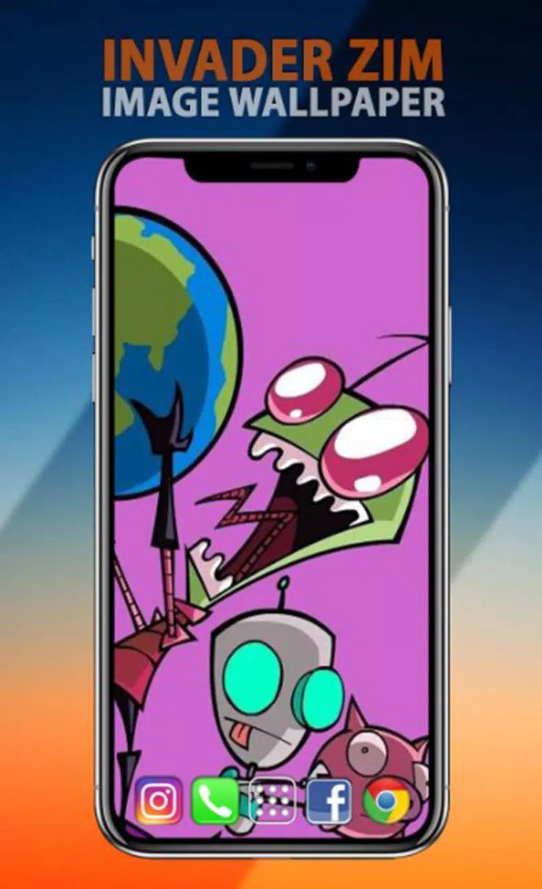 Invader Zim Iphone 5 Wallpaper