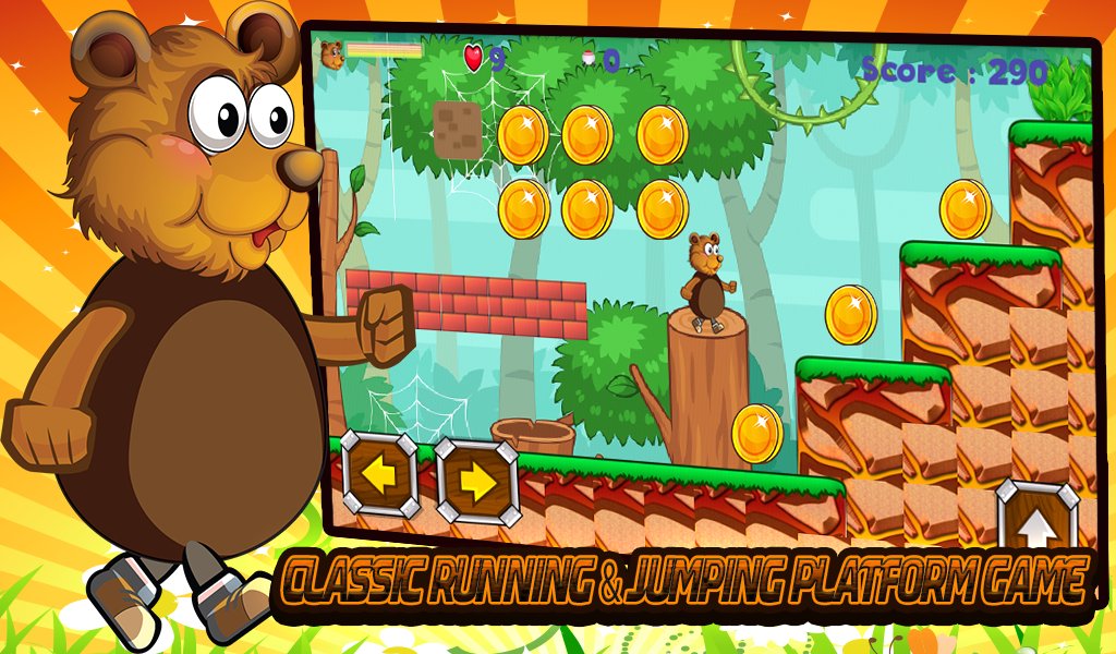 Скачать jungle Bears Run Game APK для Android