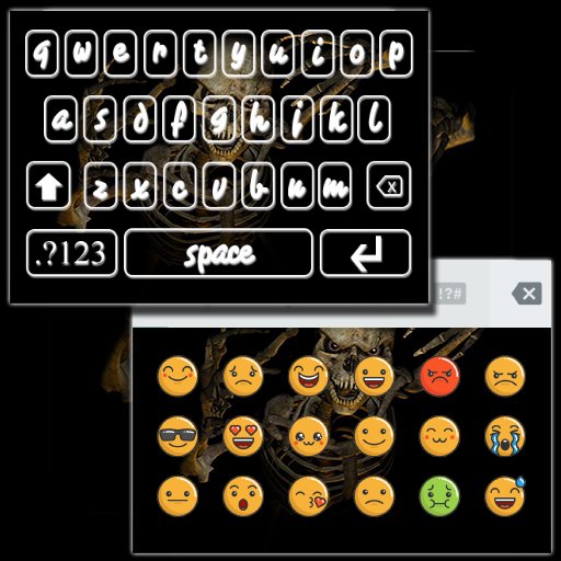Keyboard Theme Skeleton Live APK for Android Download