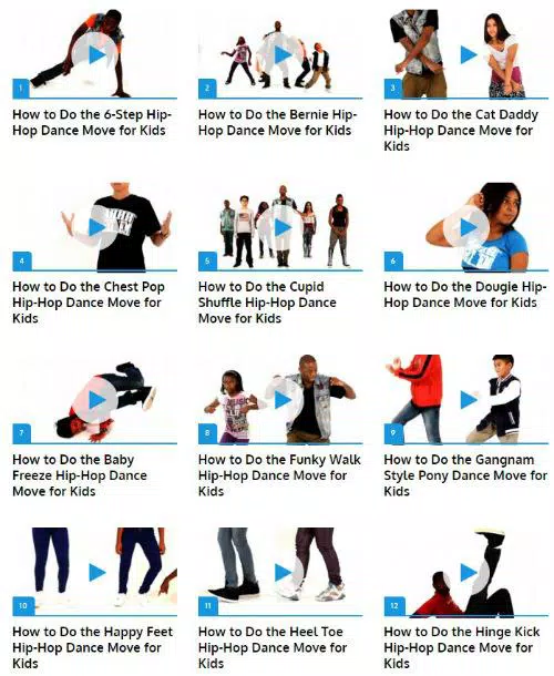 Dance Moves Step By Step For Kids