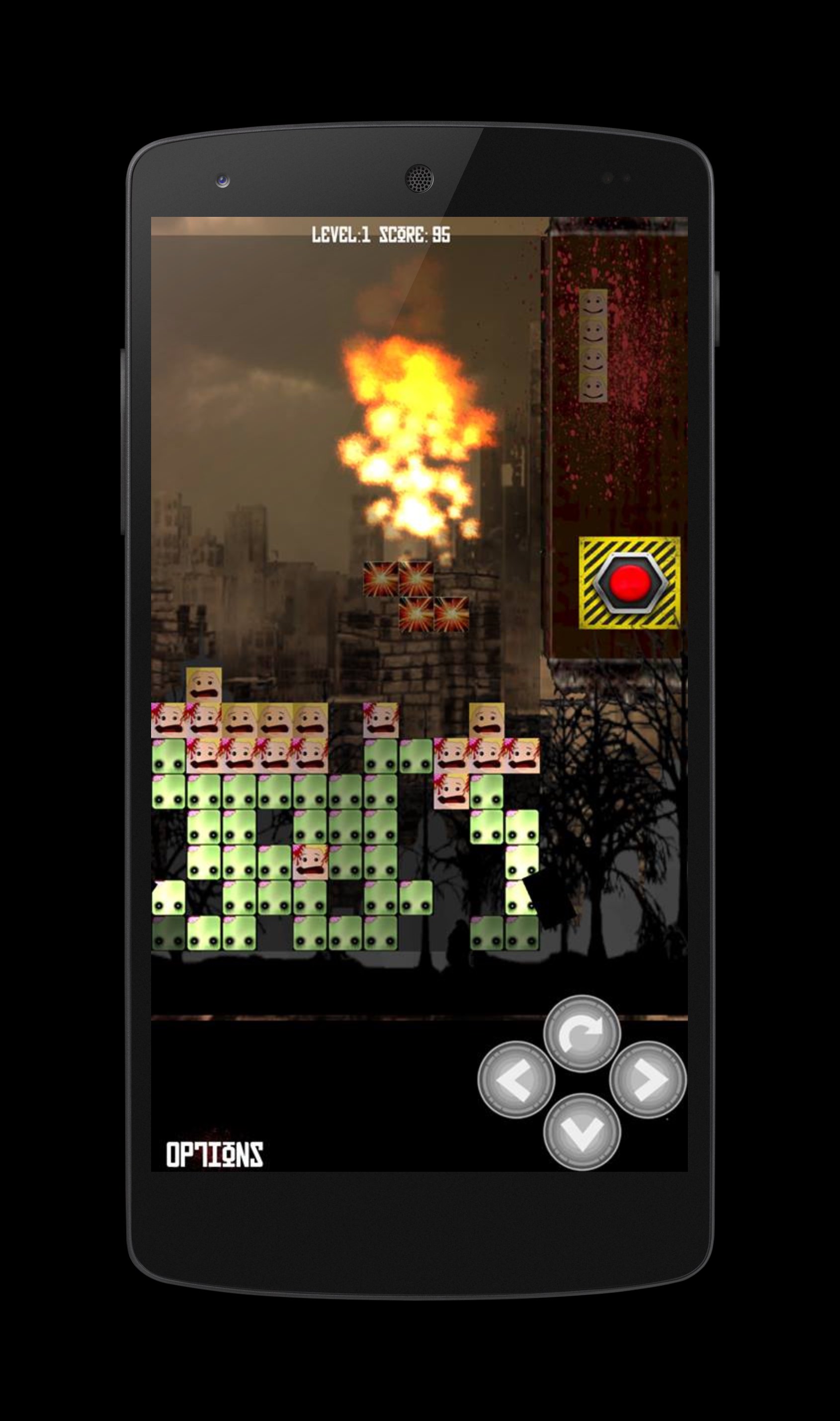 Android İndirme için The Falling Z - Zombie blocks APK