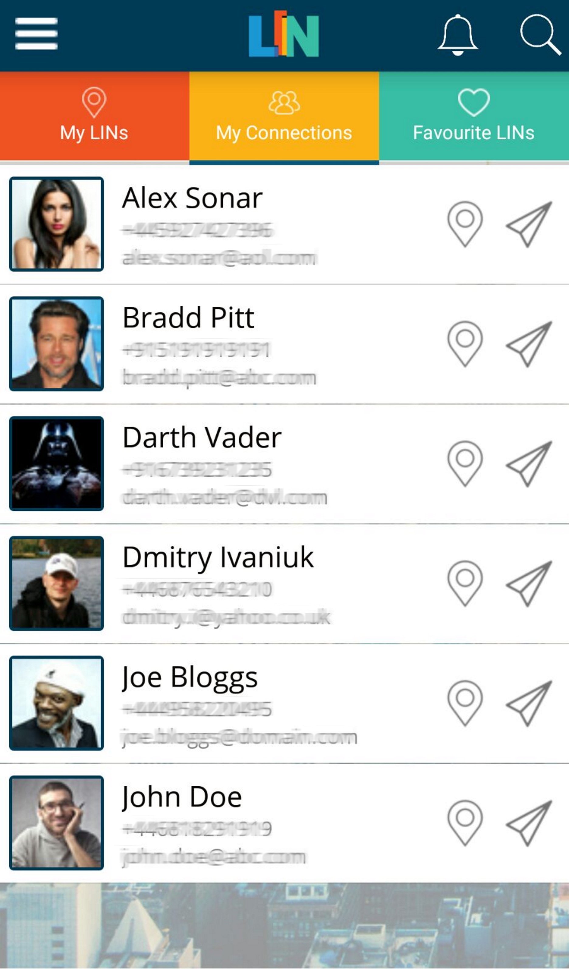 ดาวน์โหลด LIN4Me - Contact Manager APK สำหรับ Android