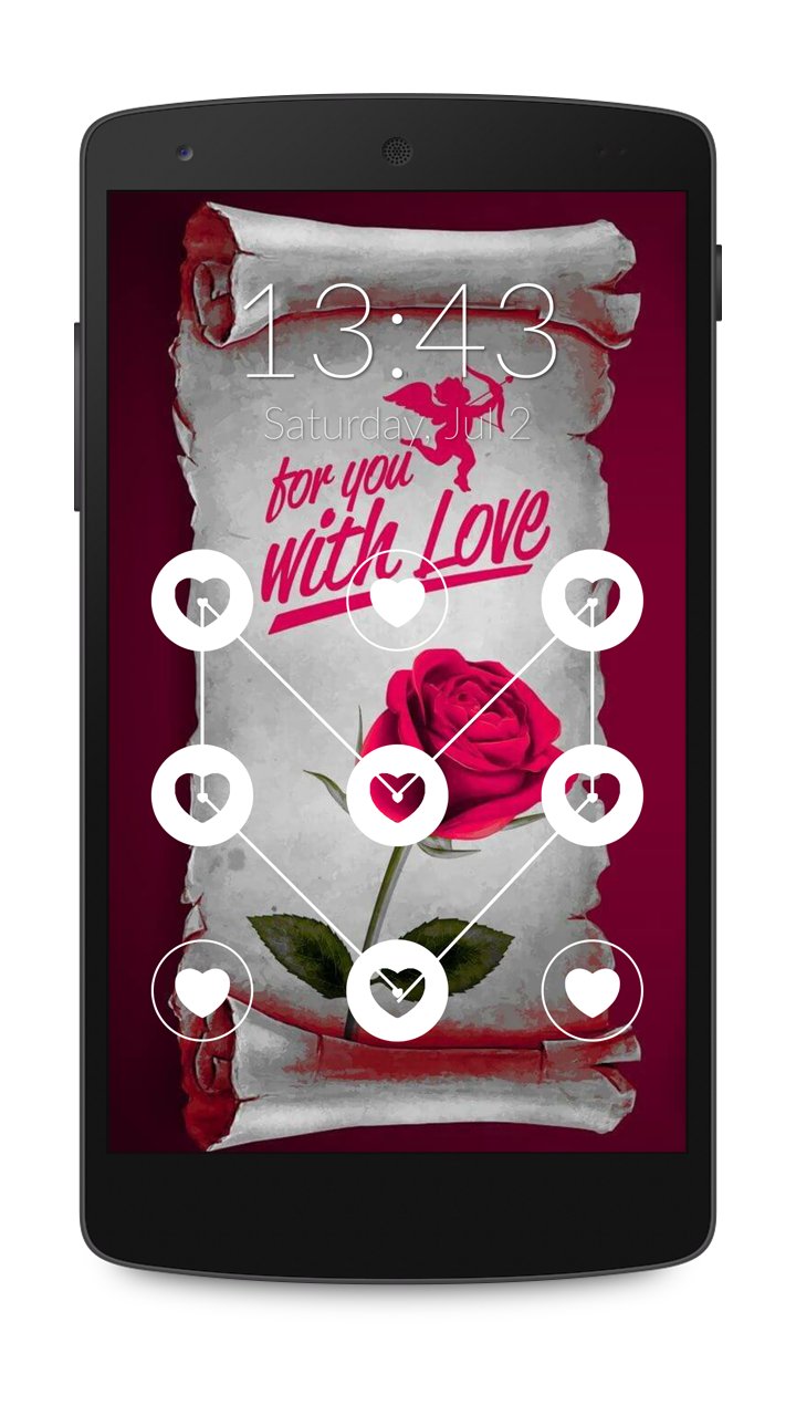 Love Pattern Lock Screen APK للاندرويد تنزيل