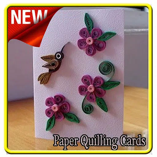 Easy Quilling Cards Designs
