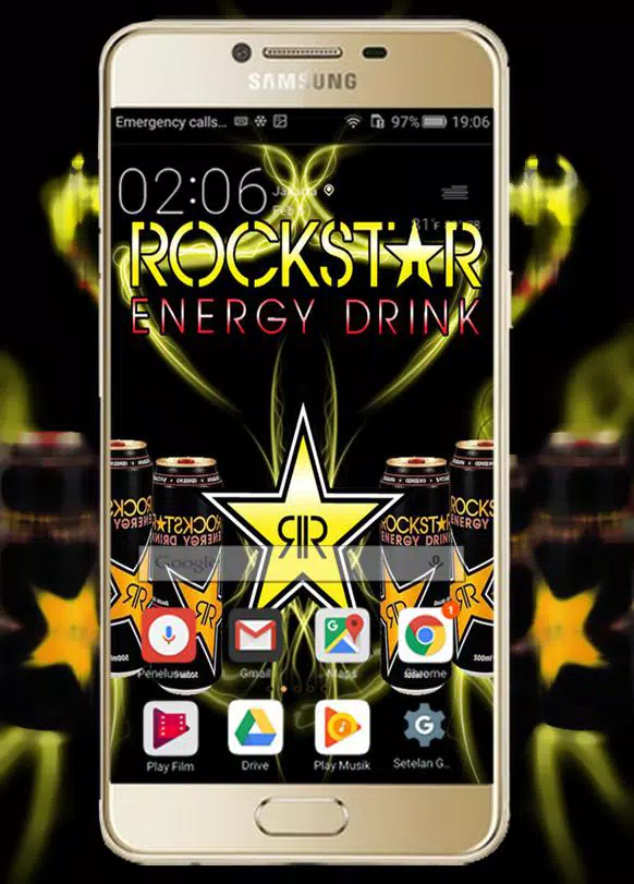 Rockstar Energy Drink Iphone Wallpaper