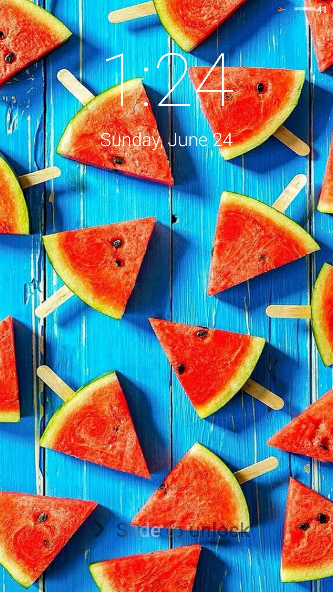 Summer Lock Screen