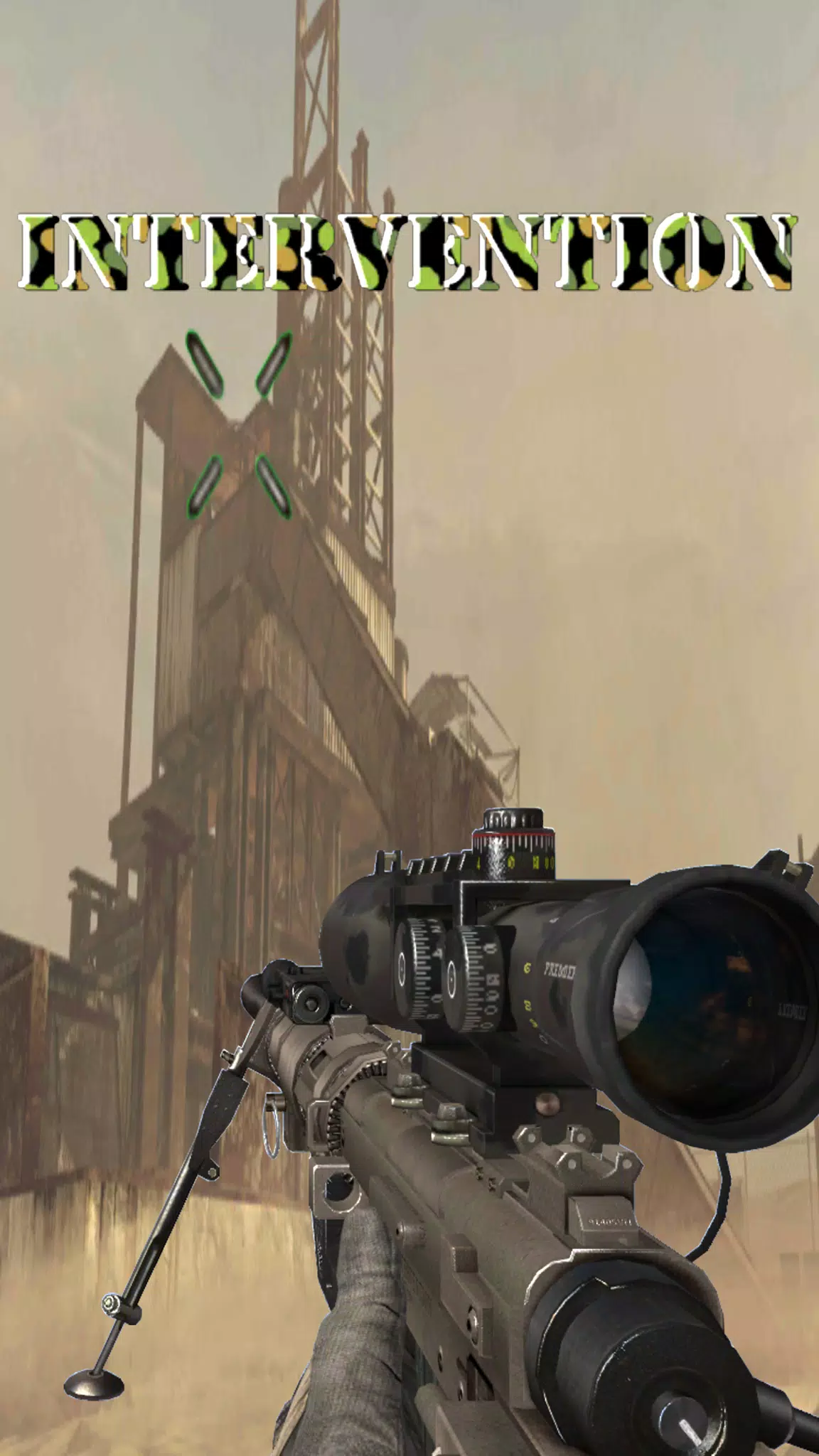 Intervention Sniper Rifle Mlg