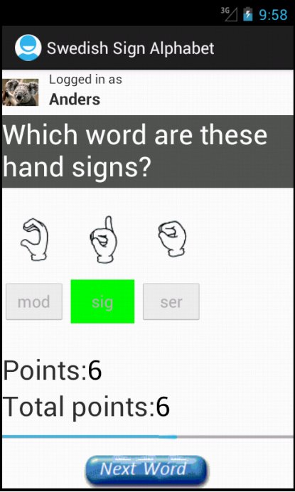 Swedish Sign Alphabet APK للاندرويد تنزيل