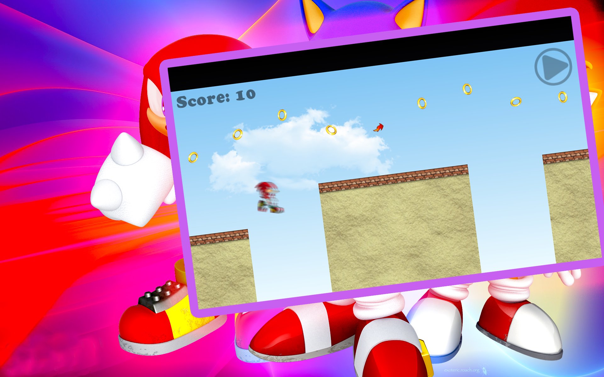 Knuckles Sonic Run 3 APK for Android Download