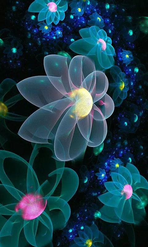 4d Flower Wallpapers