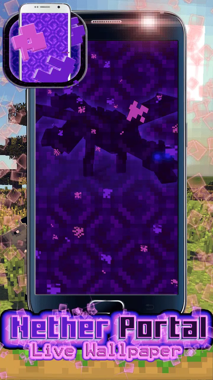 Nether Portal Wallpaper