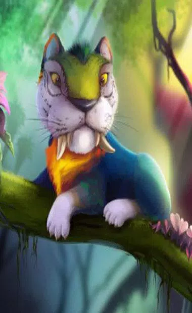 The Croods Tiger Wallpaper