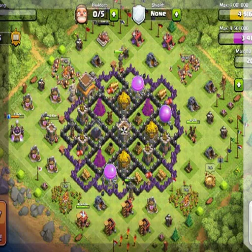 Clash Of Clans Layout Town Hall Level 8