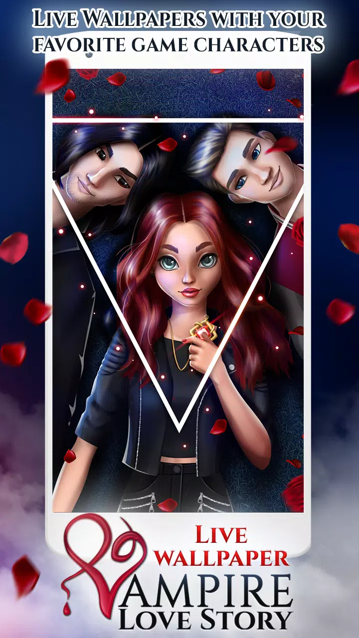 Vampire Love Wallpaper