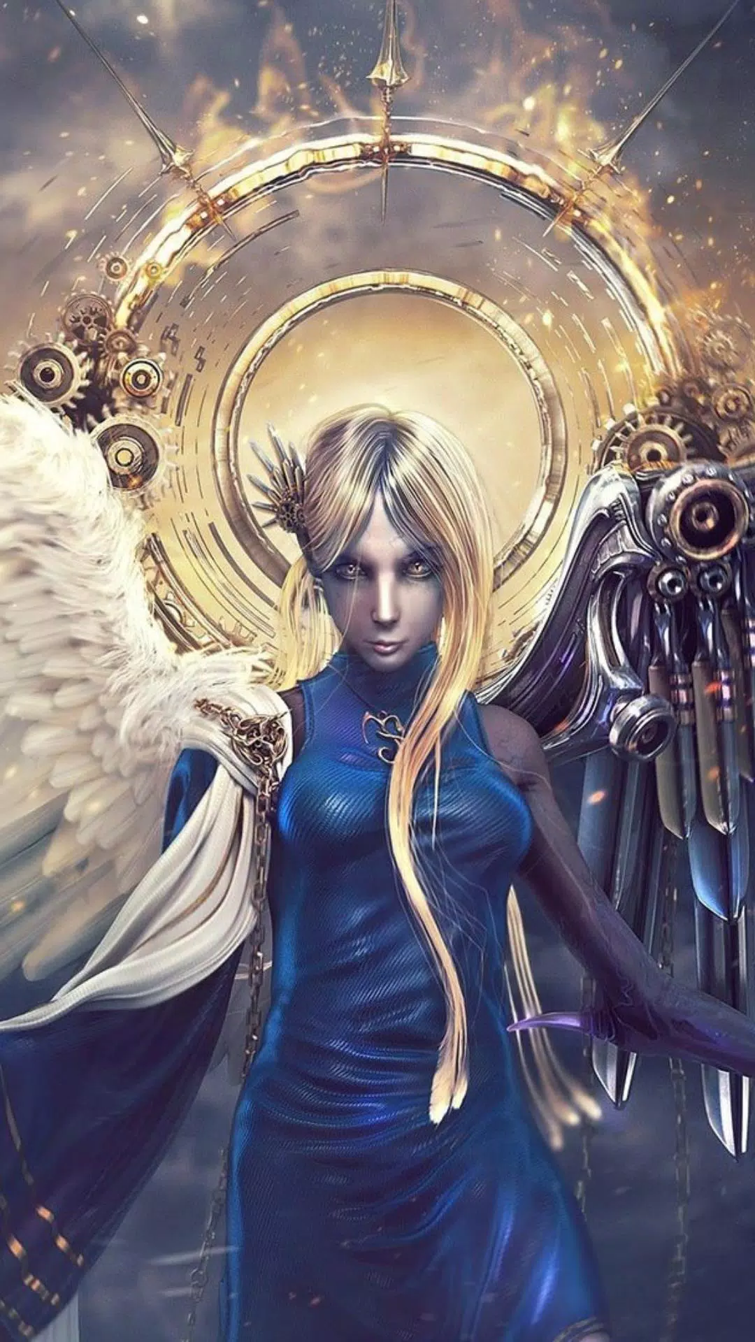 Dark Angel Girl Wallpaper