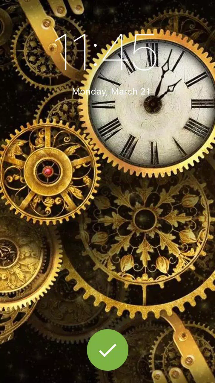 Vintage Clock Wallpaper