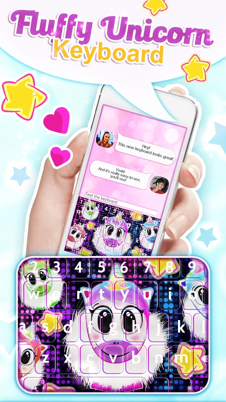 🦄 Fluffy Unicorn Keyboard 🦄 APK for Android Download