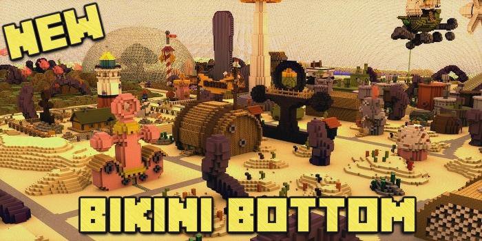 Map Bikini Bottom for Minecraft PE APK for Android Download
