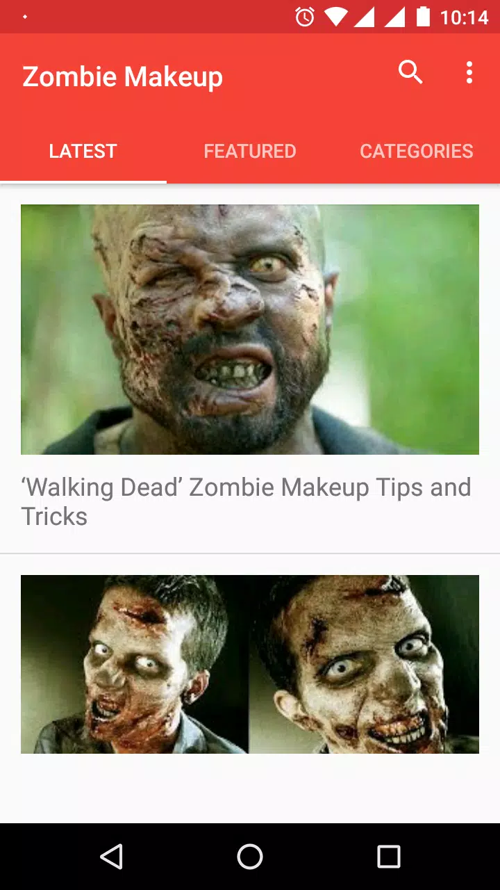 Walking Dead Zombie Makeup Tips