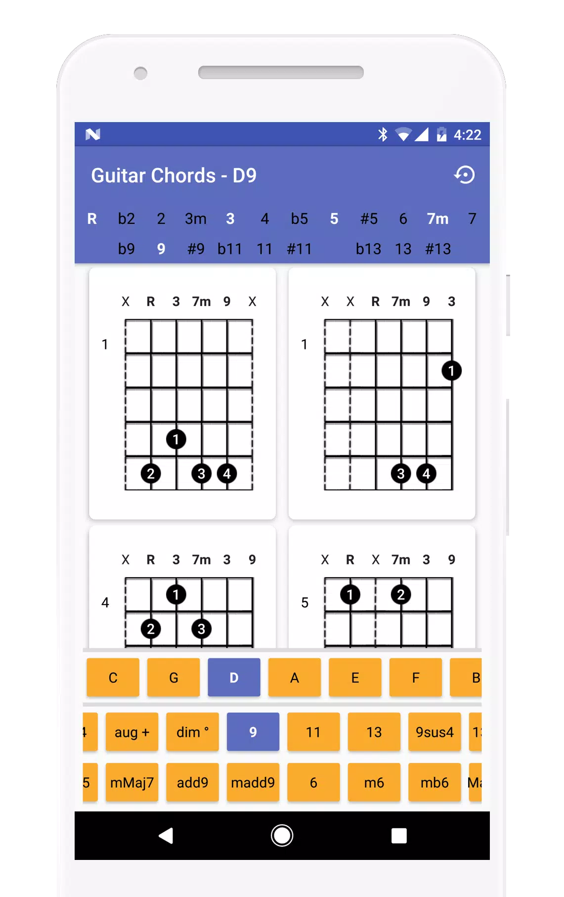Mobile Guitar Chords