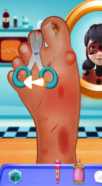 Miraculous Ladybug Foot Doctor Game APK for Android Download