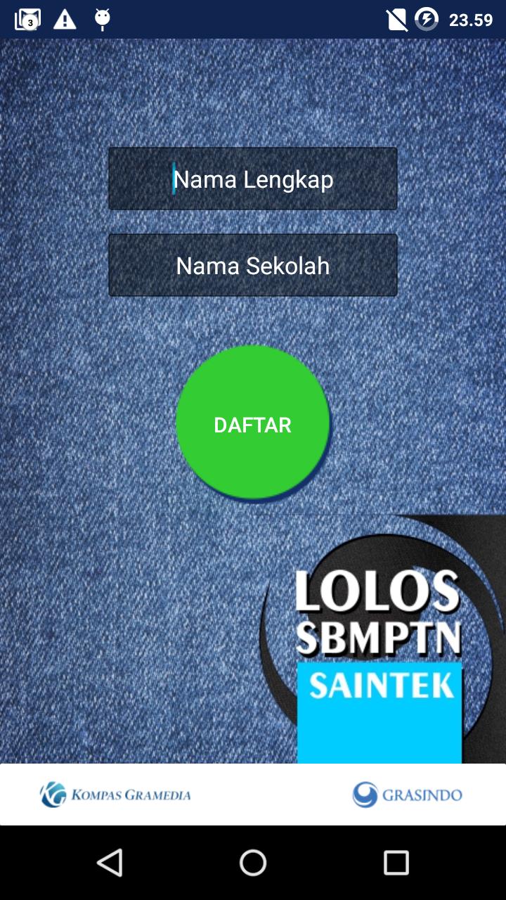 Grasindo Lolos Sbmptn Saintek Apk For Android Download 4527