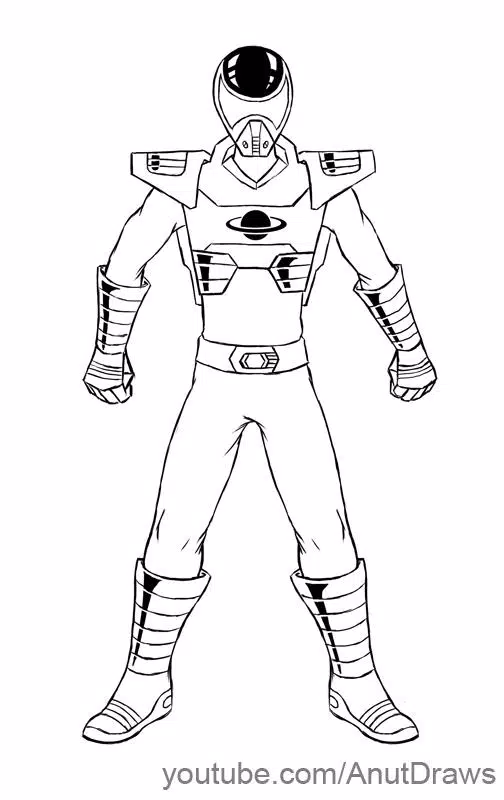 Power Rangers Drawing