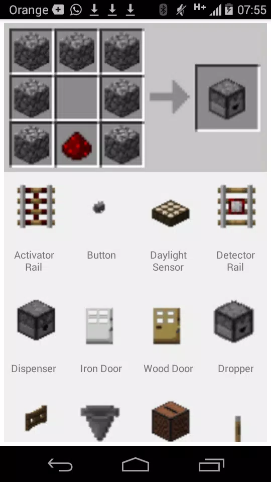 Minecraft Dropper Recipe