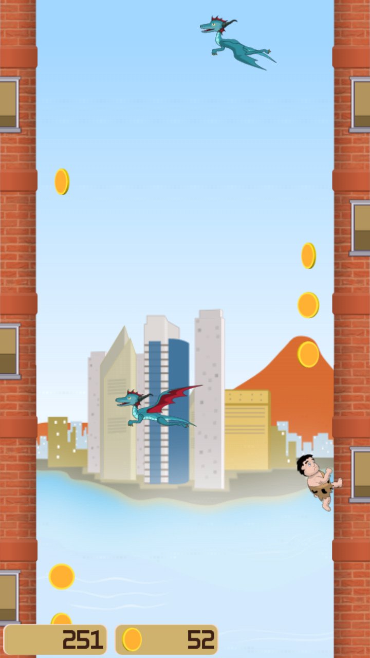 ดาวน์โหลด Caveman Climb game APK สำหรับ Android