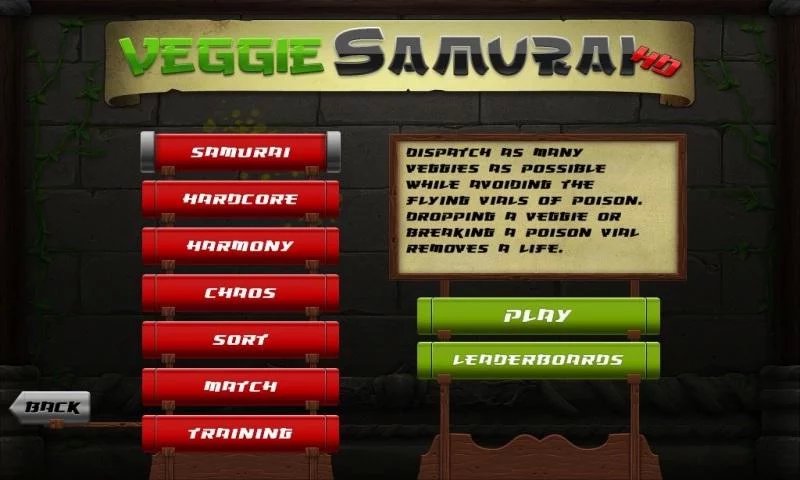 Veggie Samurai Full Free APK for Android Download