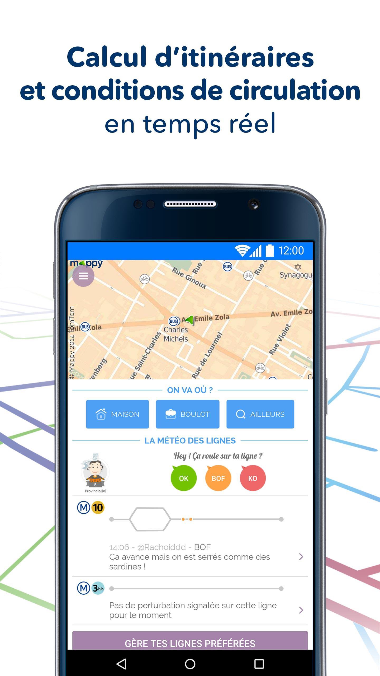 Mappy City - Transports Paris APK for Android Download