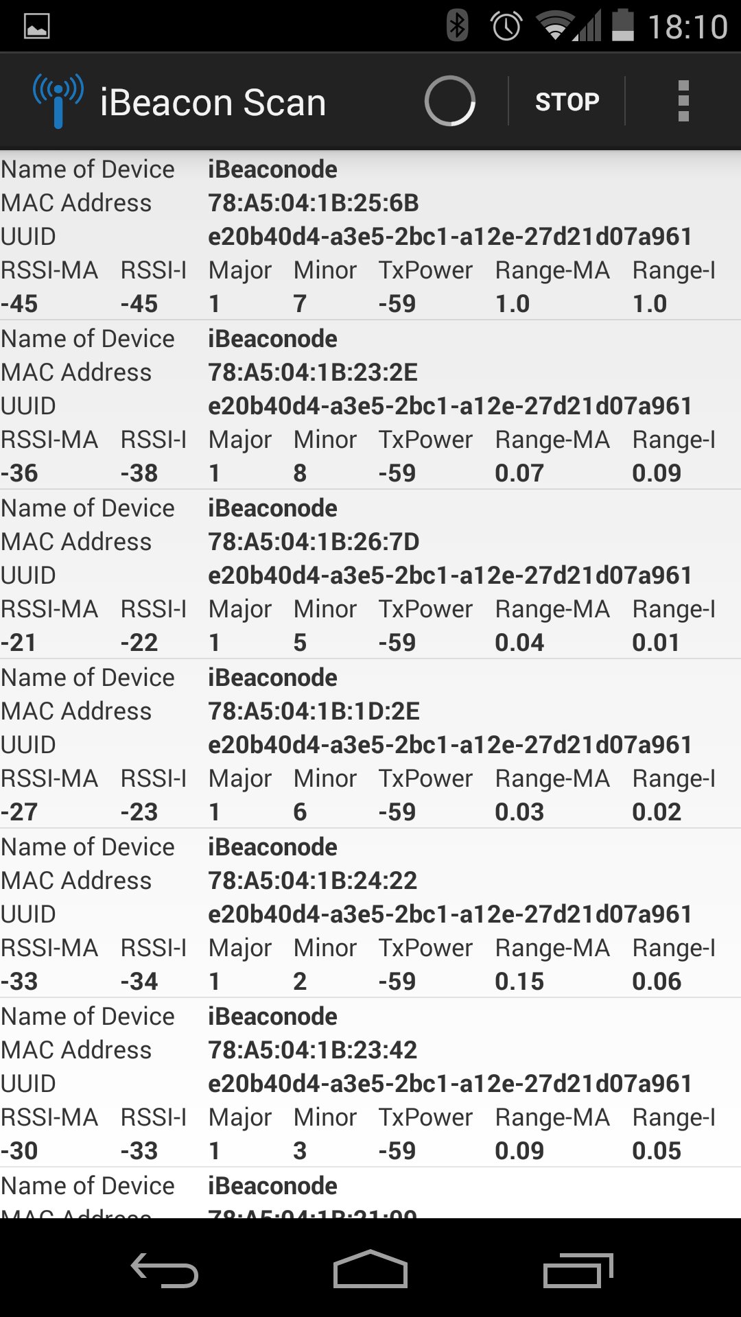 iBeacon Scan APK for Android Download