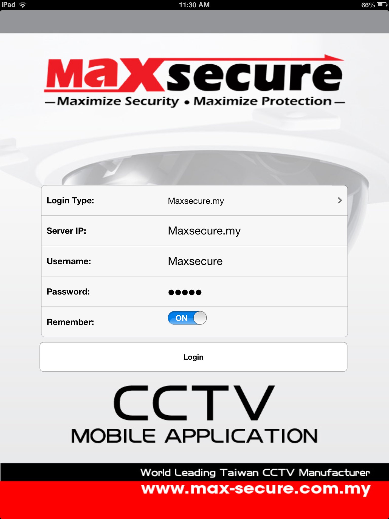 Maxsecure CCTV Mobile Viewer APK for Android Download