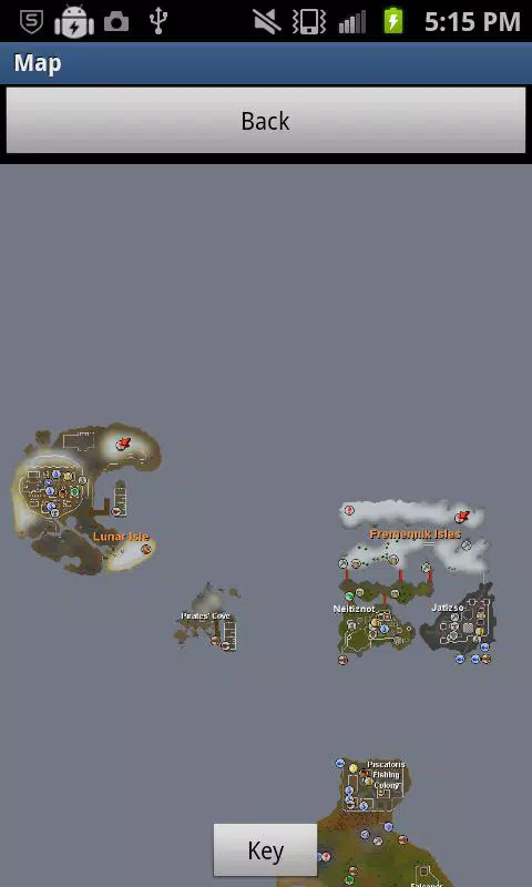Runescape World Map Map