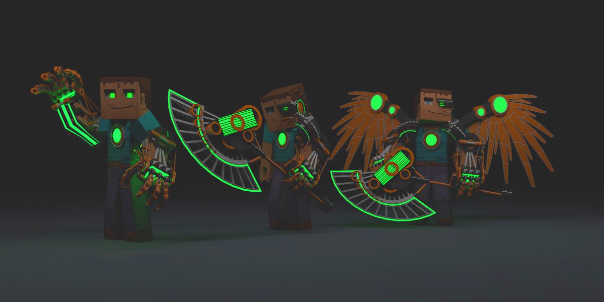 Cyborg Skins for Minecraft PE APK for Android Download