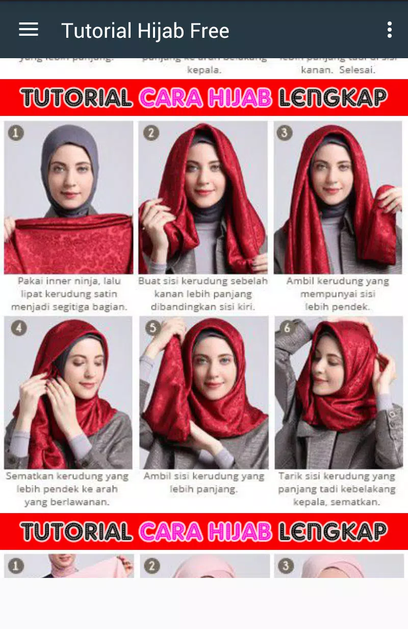 Tutorial Hijab Segitiga