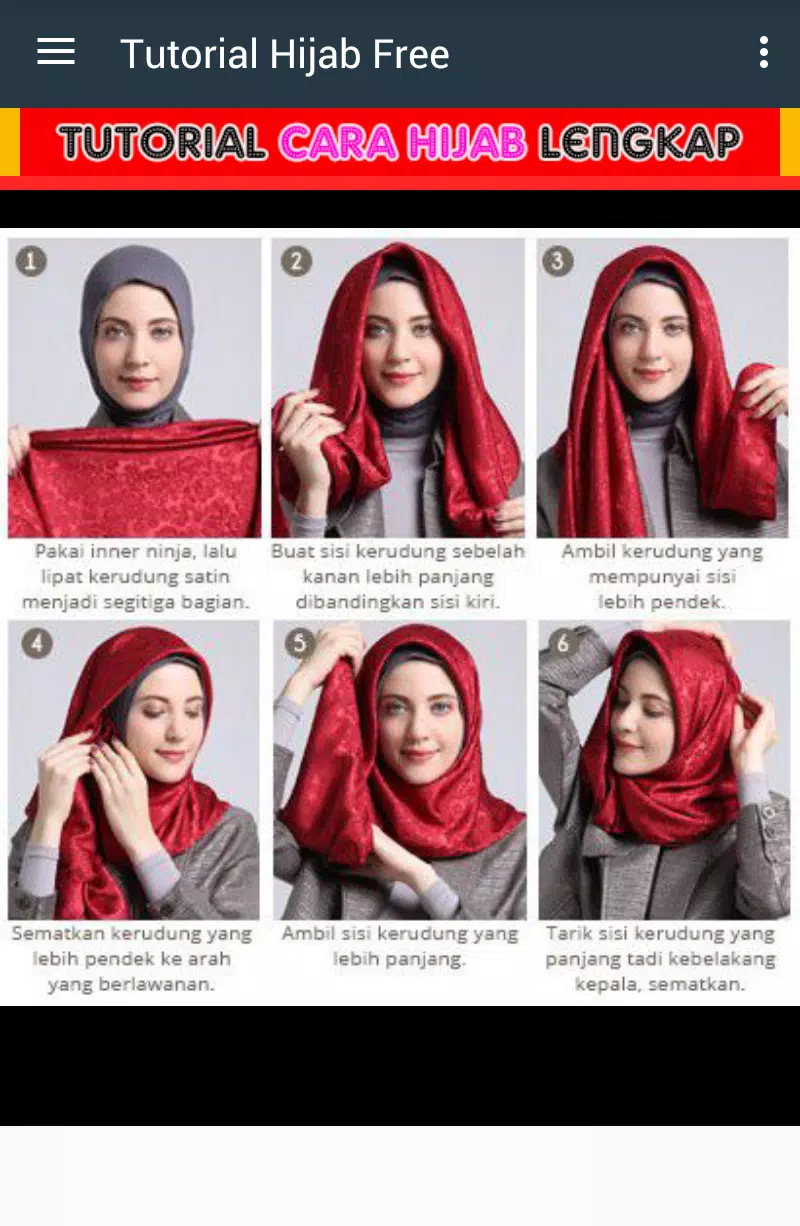 Tutorial Hijab Segitiga