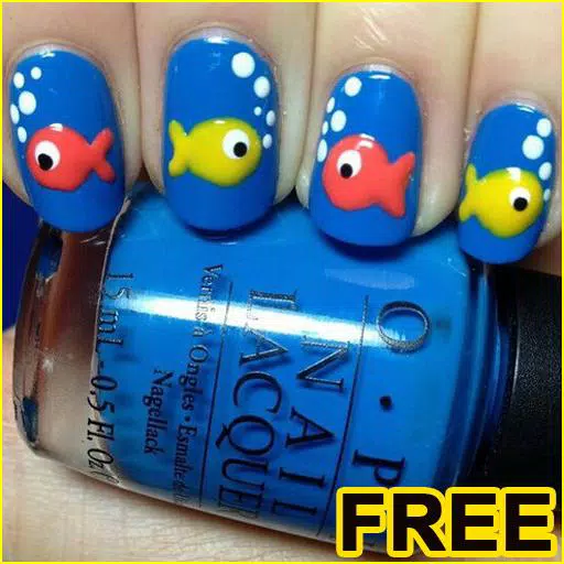 Finding Nemo Nail Art