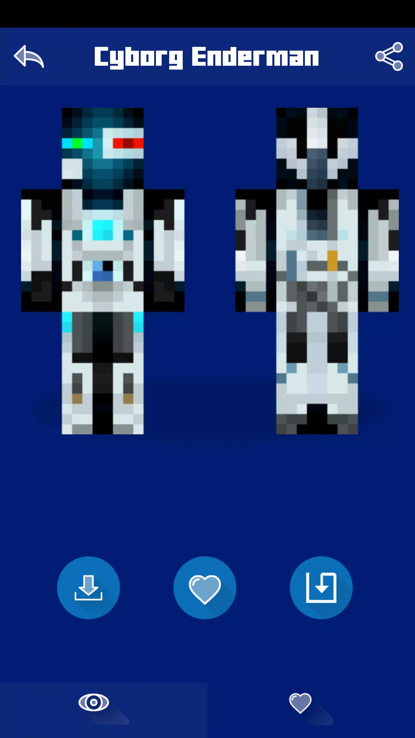 Minecraft Cyborg Enderman Skin