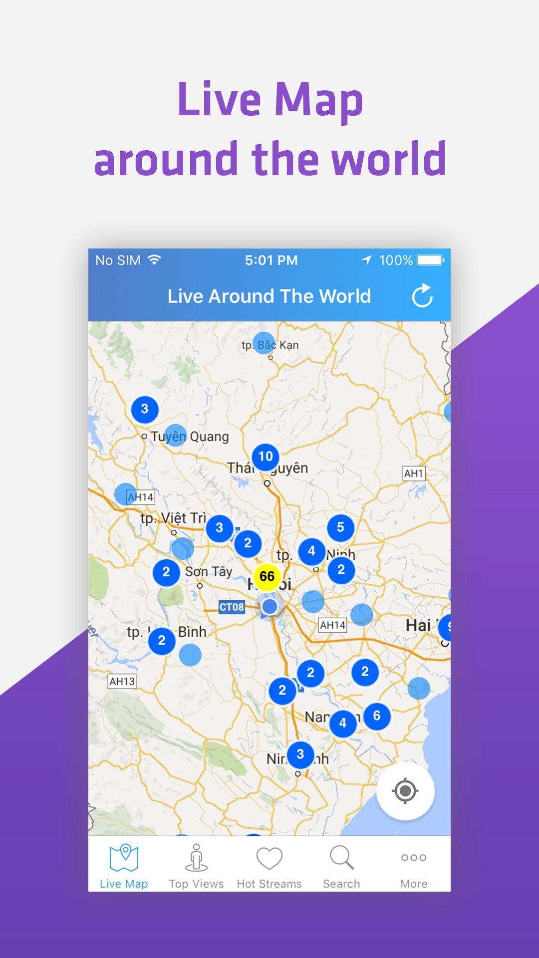 Social Live Stream Map APK for Android Download