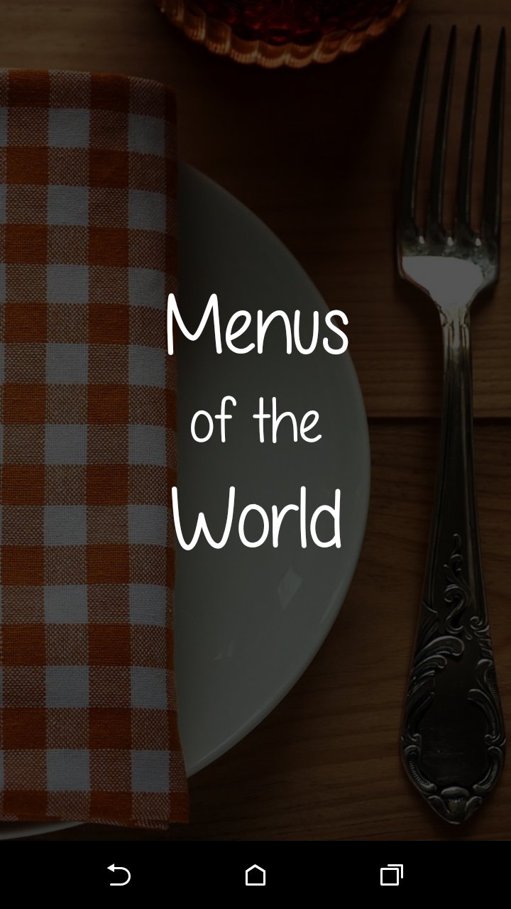Menus of the World APK for Android Download